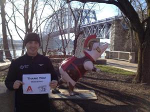 Day 4 – A Cold 7.00 Miles in Cincinnati – A Good Run