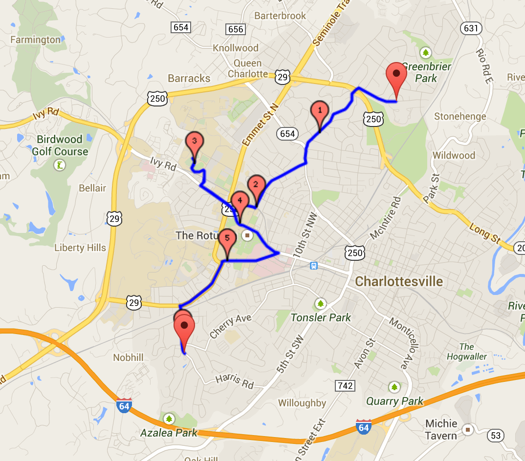 6.5 Miles In Charlottesville, Virginia With Karen McKenzie – A Good Run